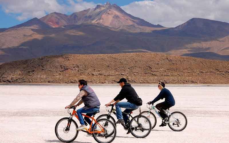 Uyuni Salt Flats Bike Tour 1 Day from Uyuni